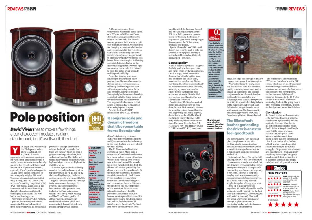 Another Fyne Audio F1.8 Review - The AudioWorks